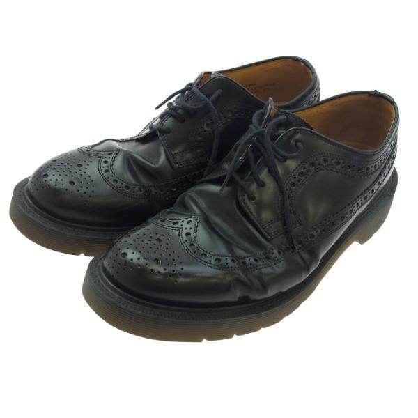 ■商品情報[商品名]ローク LOAKE C840t0 ウィングチップ レザー シューズ ドレスシューズ ブラック系 8.5【中古】[カラー]ブラック系[サイズ]x 厚み約cm表記サイズ：8.5アウトソール：約31cm高さ：約10cm[付属品...