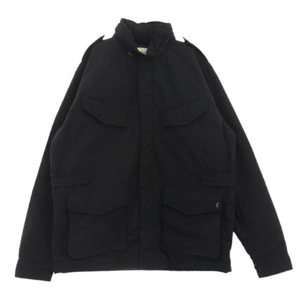 ■商品情報[商品名]GOODENOUGH グッドイナフ M-65 FIELD JACKET フィールドジャケット ブラック系【中古】[カラー]ブラック系[サイズ]x 厚み約cm肩幅：約51cm着丈：約71.5cm身幅：約 60cm袖丈：約6...
