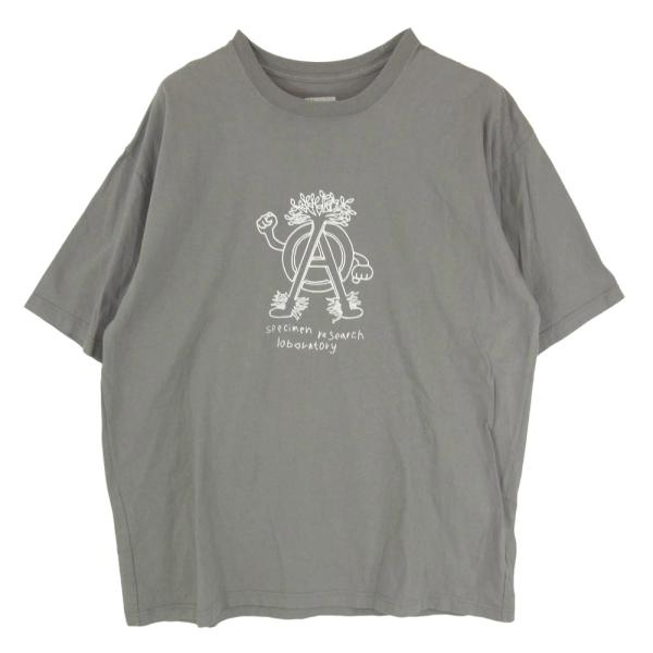 ■商品情報[商品名]NEIGHBORHOOD ネイバーフッド 22SS NH-20 / C-TEE . SS ロゴ プリント 半袖 Tシャツ グレー系 XL【中古】[カラー]グレー系[サイズ]表記サイズ：XLx 厚み約cm肩幅：約55.5c...