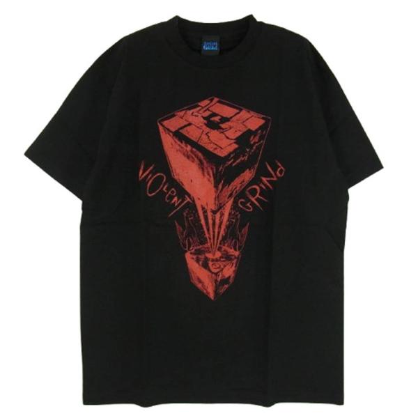 ■商品情報[商品名]バイオレント グラインド VIOLENT GRIND フロント プリント ロゴ 半袖 Tシャツ ブラック系 L【極上美品】【中古】[カラー]ブラック系[サイズ]表記サイズ：Lx 厚み約cm肩幅：約49cm着丈：約73cm...