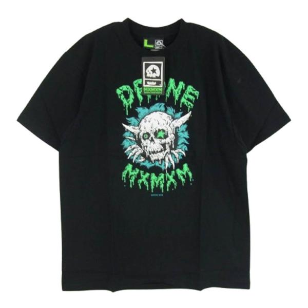 ■商品情報[商品名]マジカル モッシュミ スフィッツ MAGICAL MOSH MISFITS M712 THE MxMxM DRONE TEE フロント プリント ロゴ 半袖 【極上美品】【中古】[カラー]ブラック系[サイズ]表記サイズ：...