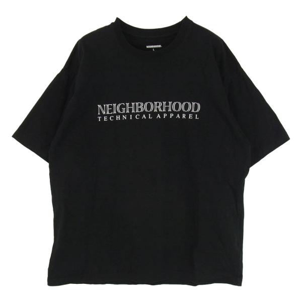 ■商品情報[商品名]NEIGHBORHOOD ネイバーフッド 22SS 221PCNH-ST04 NH-4 C-TEE SS NEIGHBORHOOD TECHNICAL APPAREEL ロゴプリント 半袖 Tシャツ L【中古】[カラー]...