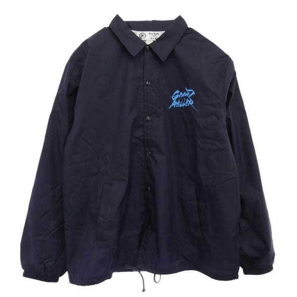 ■商品情報[商品名]グッドヘラー GOOD HELLER Ryo Uchiyama AMERICAN LOGO COACH JACKET コーチ ジャケット ネイビー系 XL【中古】[カラー]ネイビー系[サイズ]表記サイズ：XLx 厚み約c...