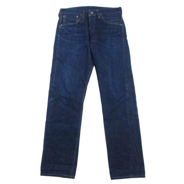 ■商品情報[商品名]SUGAR CANE シュガーケーン Lot 2021 STANDARD DENIM スタンダード セルビッチ デニム パンツ 赤耳 インディゴブルー系 【中古】[カラー]インディゴブルー系[サイズ]x 厚み約cm表記サ...
