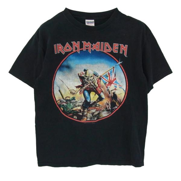 ■商品情報[商品名]ヴィンテージ VINTAGE 00S IRON MAIDEN The Trooper アイアンメイデン バンド Tシャツ GILDAN ブラック系 M【中古】[カラー]ブラック系[サイズ]表記サイズ：Mx 厚み約cm肩幅...