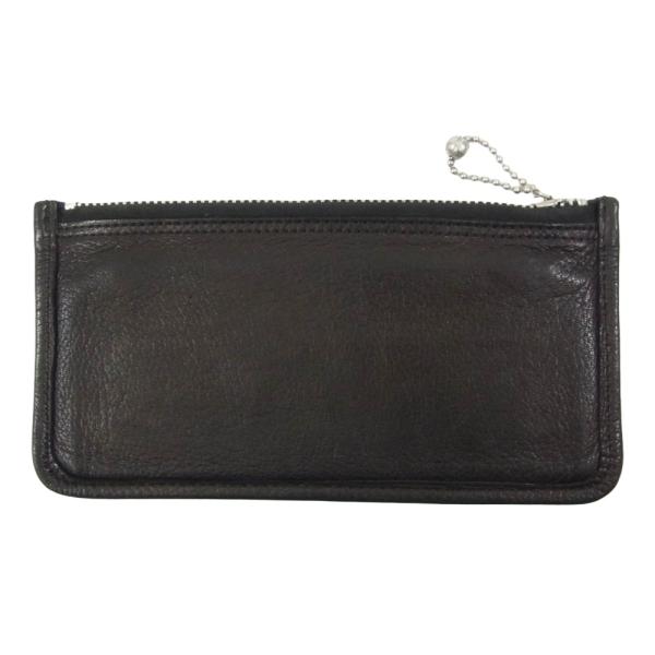 ■商品情報[商品名]スロウ SLOW S0699H DEER soft pouch wallet s ディアスキン ソフト ポーチ ウォレット ブラック系【中古】[カラー]ブラック系[サイズ]約10.5cm x 21cmx 厚み約cm[付属...