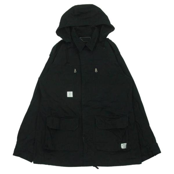 ■商品情報[商品名]UNRIVALED アンライバルド UR-URSS06-1271 エルボーパッチ付 マウンテン フィールド ジャケット ブラック系 L【中古】[カラー]ブラック系[サイズ]表記サイズ：Lx 厚み約cm肩幅：約50cm着丈...