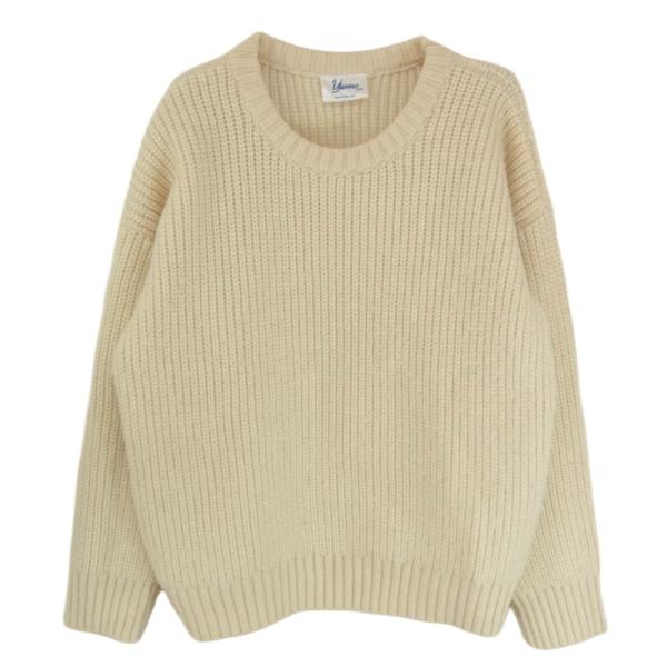 ■商品情報[商品名]SOPHNET. ソフネット SOPH-189150 × YARMO ヤーモ 英国製 クルーネック セーター ニット オフホワイト系 M【中古】[カラー]オフホワイト系[サイズ]表記サイズ：Mx 厚み約cm肩幅：約61c...