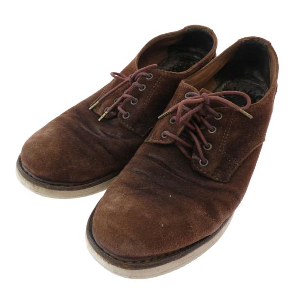 ■商品情報[商品名]VISVIM ビズビム VIRGIL PLAIN TOE FOLK ヴァージル プレーントゥ スエード シューズ ブラウン系 11【中古】[カラー]ブラウン系[サイズ]x 厚み約cm表記サイズ：11アウトソール：約32c...