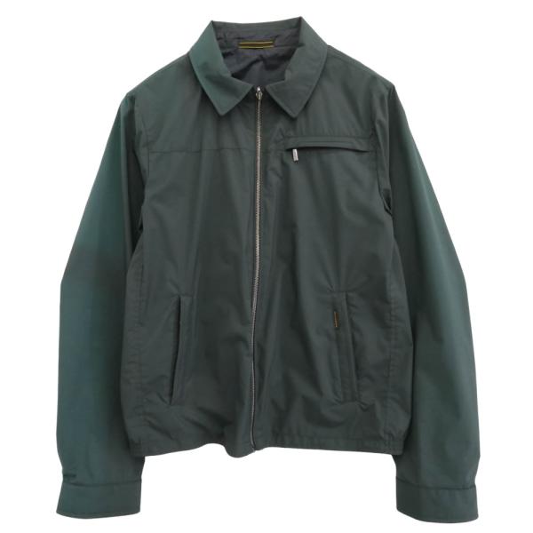 ■商品情報[商品名]ムーレー MOORER イタリア製 SONCINO-REV-STEP リバーシブル スウィングトップ ブルゾン L グリーン系 ネイビー系 40【中古】[カラー]グリーン系 ネイビー系[サイズ]表記サイズ：40x 厚み約...