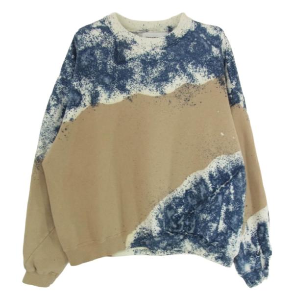 ■商品情報[商品名]ノーマリズム テキスタイル NOMARHYTHM Hand Dye Twist Sweat ハンド ダイ クルーネック スウェット ブラウン系 2【中古】[カラー]ブラウン系[サイズ]x 厚み約cm表記サイズ：2肩幅：約...