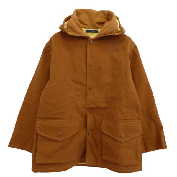 ■商品情報[商品名]ネセサリーオアアンネセサリー NECESSARY or UNNECESSARY 90980076 ダック キャンバス フーデッド ワーク ジャケット ブラウン系 S【中古】[カラー]ブラウン系[サイズ]表記サイズ：Sx ...