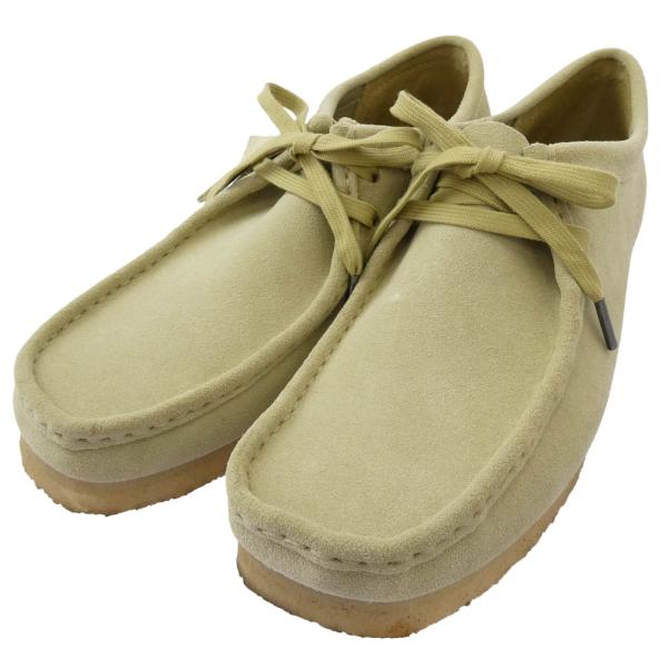 ■商品情報[商品名]Clarks クラークス Wallabee Maple Suede ワラビー メープルスエード シューズ ベージュ系 UK8【中古】[カラー]ベージュ系[サイズ]x 厚み約cm表記サイズ：UK8アウトソール：約28cm高...