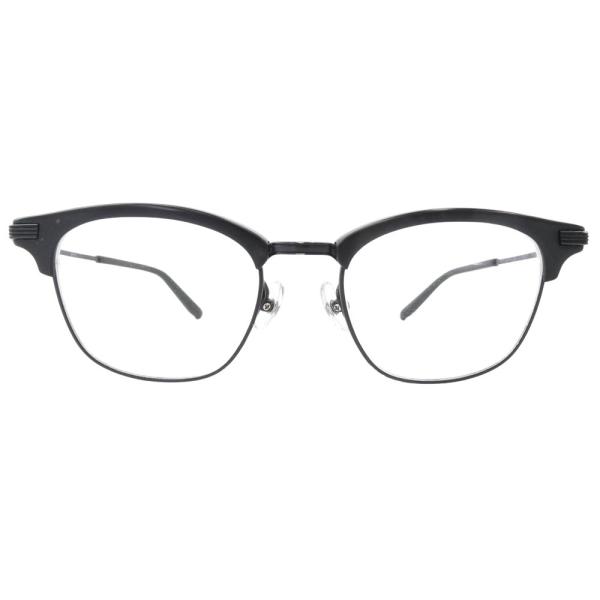 ■商品情報[商品名]フォーナインズ 999.9 M-161 9110 度入り メガネ 眼鏡 アイウェア フレーム：ブラック系　レンズ：クリア系 50□19-130【中古】[サイズ]レンズ：約4cm x 4.9cmテンプル：約14.2cmx ...