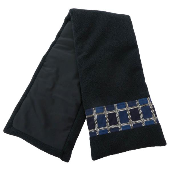 ■商品情報[商品名]KUON クオン 252GD071417 High Pile Fleece Scarf ハイパイル フリース スカーフ ブラック系【新古品】【未使用】【中古】[カラー]ブラック系[サイズ]約20cm x 90.5cmx ...