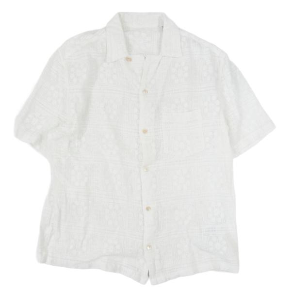 ■商品情報[商品名]オールセインツ allsaints M050SA CALETA SS SHIRT レース インド製 半袖 シャツ ホワイト系 S【中古】[カラー]ホワイト系[サイズ]表記サイズ：Sx 厚み約cm肩幅：約44cm着丈：約6...