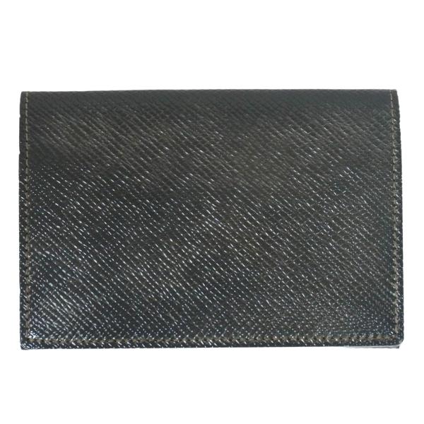 ■商品情報[商品名]PELLE MORBIDA ペッレモルビダ Barca バルカ  レザー 名刺入れ ケース モスグリーン系【中古】[カラー]モスグリーン系[サイズ]約7.5cm x 11cmx 厚み約cm[付属品]なし[状態・コンディシ...