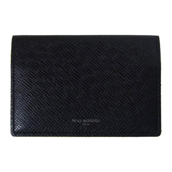 ■商品情報[商品名]PELLE MORBIDA ペッレモルビダ Barca バルカ  レザー 名刺入れ ケース ブラック系【中古】[カラー]ブラック系[サイズ]約7.5cm x 11.1cmx 厚み約cm[付属品]なし[状態・コンディション...