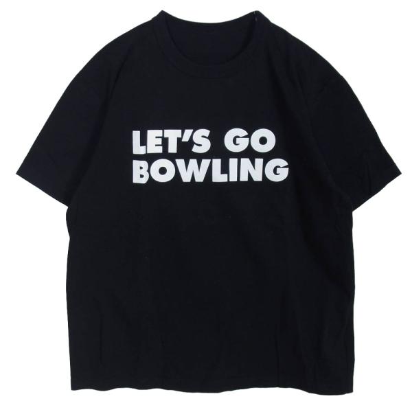 ■商品情報[商品名]Sacai サカイ 19-0107S The Big Lebowski LETS GO BOWLING ザ ビッグ リボウスキ レッツ ゴー ボウリング 半袖 Tシャツ ブラック 2【中古】[カラー]ブラック系[サイズ]...