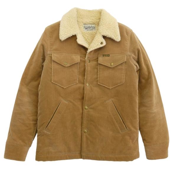 ■商品情報[商品名]WACKO MARIA ワコマリア 15AW WMR-CDR-01 CORDUROY BOA RANCHER JACKET コーデュロイ ボア ランチ ジャケット ベージュ系 S【中古】[カラー]ベージュ系[サイズ]表記...
