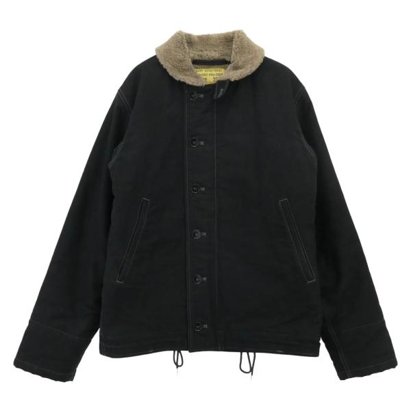 ■商品情報[商品名]Buzz Rickson's  BR12030 Type N-1 NAVY DEPARTMENT 40s Mode デッキジャケット ミリタリー ジャケット ネイビー系 36【中古】[カラー]ネイビー系[サイズ]表記サイ...