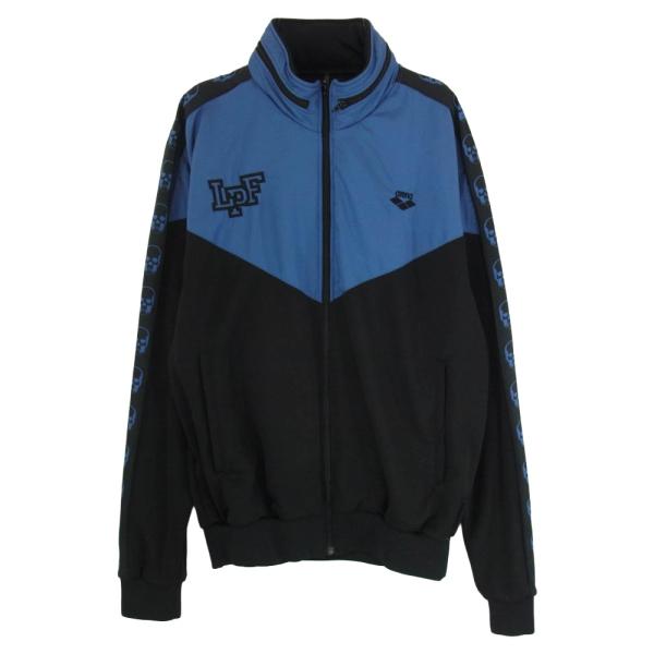 ■商品情報[商品名]Lucien Pellat-Finet ルシアンペラフィネ × arena アリーナ トラック ジャケット ジャージ ブラック系 M【中古】[カラー]ブラック系[サイズ]表記サイズ：Mx 厚み約cm肩幅：約46cm着丈：...