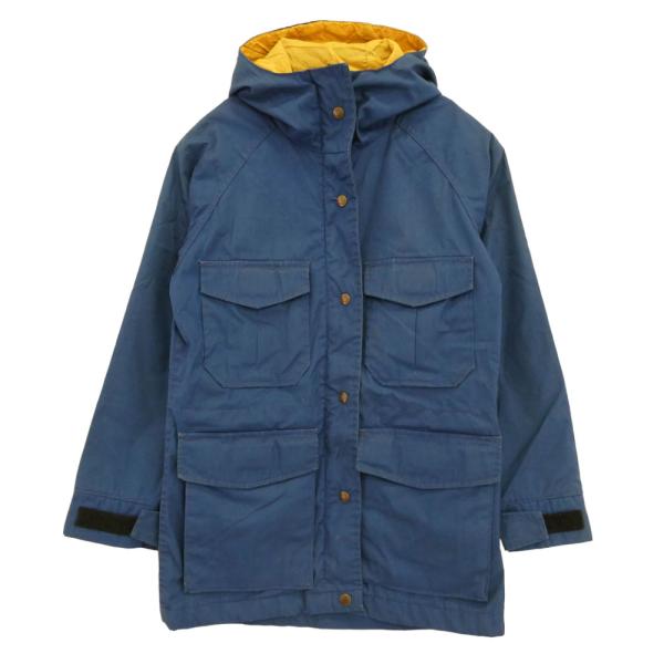 ■商品情報[商品名]Eddie Bauer エディー・バウアー USA製 70S 黒タグ マウンテン パーカージャケット ブルー系 XS【中古】[カラー]ブルー系[サイズ]表記サイズ：XSx 厚み約cm着丈：約74cm身幅：約46cm裄丈：...