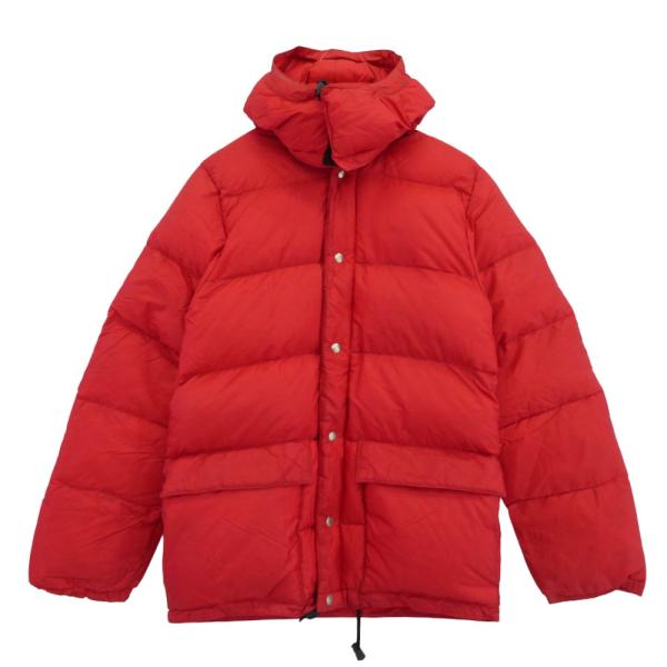 ■商品情報[商品名]Crescent Down Works クレセントダウンワークス USA製 GOOSE DOWN JACKET グース ダウン ジャケット レッド系 S【中古】[カラー]レッド系[サイズ]表記サイズ：Sx 厚み約cm肩幅...