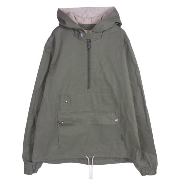 ■商品情報[商品名]バンドオブアウトサイダーズ BAND OF OUTSIDERS アノラック ジャケット ブルゾン ライトグリーン系【中古】[カラー]ライトグリーン系[サイズ]x 厚み約cm肩幅：約41.5cm着丈：約68cm身幅：約54...