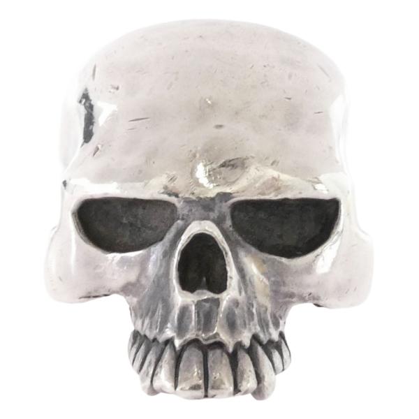 ■商品情報[商品名]CRAZY PIG クレイジーピッグ LARGE EVIL SKULL ラージ エビル スカル リング シルバー系 18号【中古】[カラー]シルバー系[サイズ]18号号リング幅：約2.9cmリング外径：約2.4cmリング...