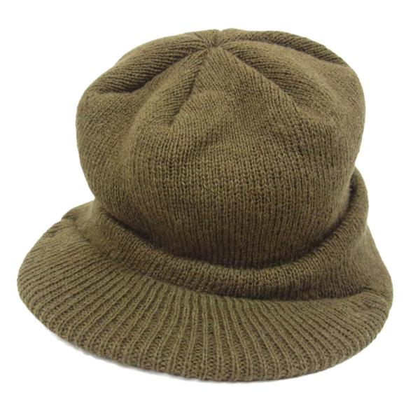 ■商品情報[商品名]The REAL McCOY'S ザリアルマッコイズ MA23105 M-1941 ジープキャップ ウール ニット キャップ カーキ系 M【美品】【中古】[カラー]カーキ系[サイズ]表記サイズ：Mx 厚み約cm高さ：約1...