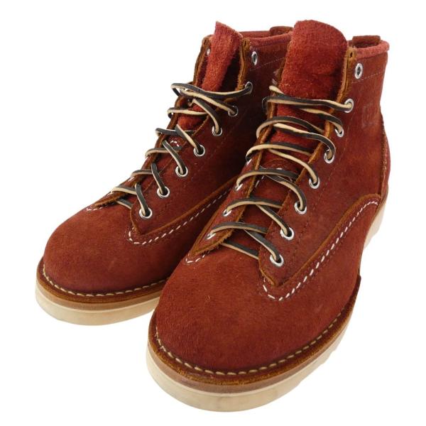 ■商品情報[商品名]WESCO Custom Jobmaster Redwood Rough Out カスタムジョブマスター 6インチ レッドウッドラフアウト ブーツ 【中古】[カラー]レッド系[サイズ]x 厚み約cm表記サイズ：US7.5...
