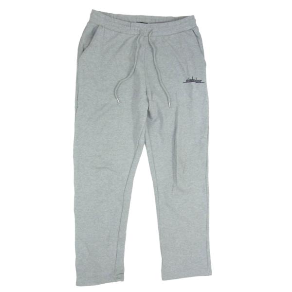 ■商品情報[商品名]MINDSEEKER マインドシーカー ロゴプリント スウェット パンツ グレー系 L【中古】[カラー]グレー系[サイズ]表記サイズ：Lx 厚み約cmウエスト：約80cm股上：約32cm股下：約72cmもも幅：約33cm...