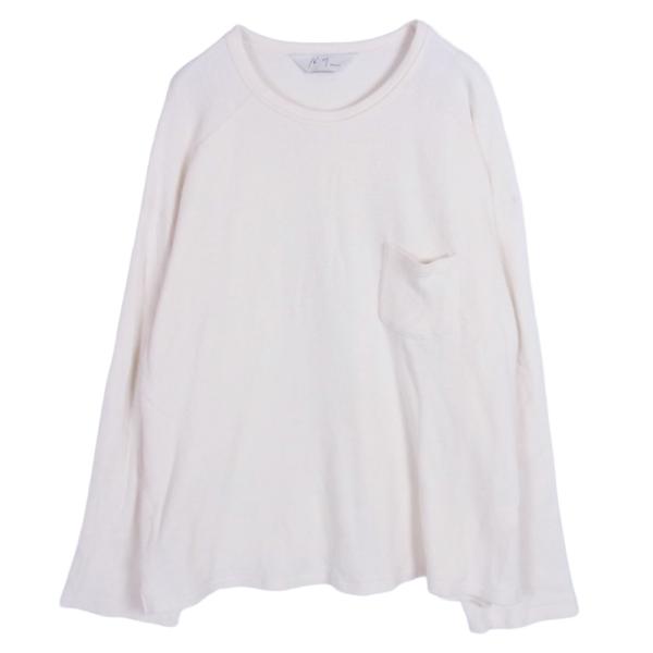 ■商品情報[商品名]ANCELLM アンセルム ANC-CT99 WAFFLE CREW NECK LS T-SHIRT ワッフル クルーネック 長袖 カットソー Tシャツ オフホワイト系 2【中古】[カラー]オフホワイト系[サイズ]x 厚...