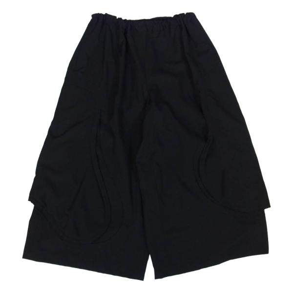 ■商品情報[商品名]COMME des GARCONS コムデギャルソン 24SS GM-P009 本ライン AD2023 ウールギャバジン ワイド パンツ S【中古】[サイズ]表記サイズ：Sx 厚み約cmウエスト：約64cm股上：約40c...