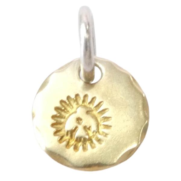 ■商品情報[商品名]WINGROCK ウィングロック P-72B 18K 全金 小メタル ペンダントトップ ゴールド系【中古】[カラー]ゴールド系[サイズ]トップ：  縦約1.1cmx横約1.1cmx 厚み約0.1cm[付属品]なし[状態・...