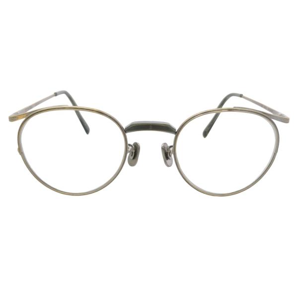 ■商品情報[商品名]EYEVAN7285 アイヴァン7285 133 c.90110 度入り ボストンフレーム 眼鏡 メガネ アイウェア ゴールド系 クリア系 47□22-145【中古】[カラー]ゴールド系 クリア系[サイズ]レンズ：約4....