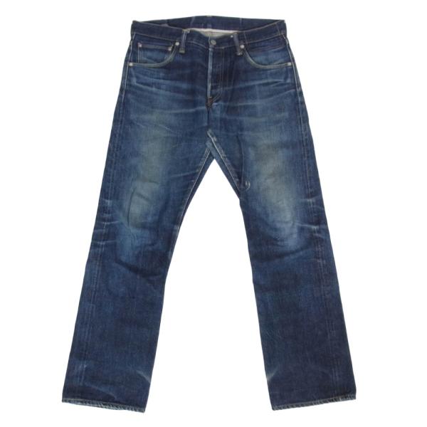 ■商品情報[商品名]VISVIM ビズビム 14SS 0114105005002 SOCIAL SCULPTURE ソーシャルスカルプチャー デニム セルビッチ デニム パンツ W32【中古】[カラー]インディゴブルー系[サイズ]x 厚み約...