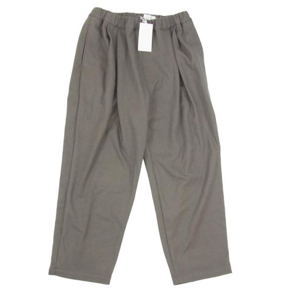 ■商品情報[商品名]STILL BY HAND スティルバイハンド CS04253 Wool Jersey Two Tuck Pants ウール ジャージー ツータック パンツ グレー系 48【中古】[カラー]グレー系[サイズ]表記サイズ：...