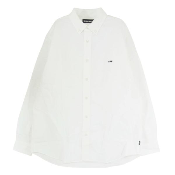 ■商品情報[商品名]GOD SELECTION XXX ゴッドセレクション B.D SHIRT ボタンダウン オックスフォード シャツ ホワイト系 L【美品】【中古】[カラー]ホワイト系[サイズ]表記サイズ：Lx 厚み約cm肩幅：約49cm...