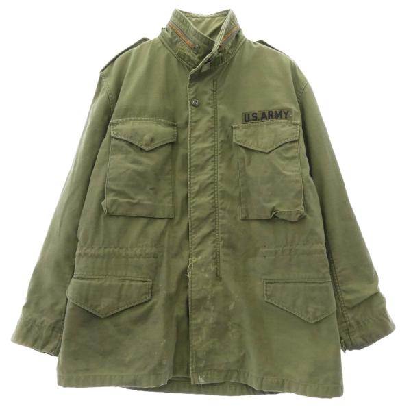 ■商品情報[商品名]ヴィンテージ VINTAGE 8415-00-782-2939 U.S.ARMY 70s〜80s M-65 3rd ミリタリー フィールドジャケット カーキ系 MEDIUM REGULAR【中古】[カラー]カーキ系[サイ...