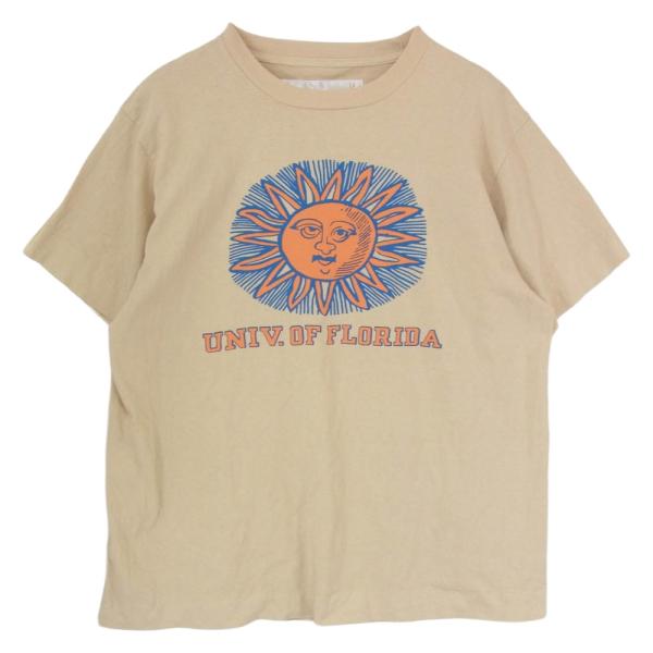 ■商品情報[商品名]ネセサリーオアアンネセサリー necessary or unnecessary FLORIDA フロリダ クルーネック 半袖 Tシャツ ブラウン系 L【中古】[カラー]ブラウン系[サイズ]表記サイズ：Lx 厚み約cm肩幅...