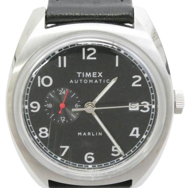 ■商品情報[商品名]TIMEX タイメックス TW2V62100 Marlin Jet Automatic マリーン ジェット オートマティック 時計 ウォッチ ブラック系 シルバー系【中古】[カラー]ブラック系 シルバー系[サイズ]ケース...