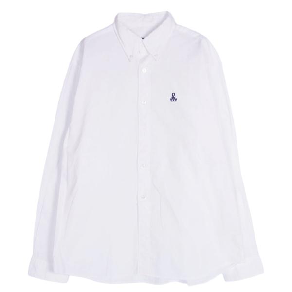■商品情報[商品名]SOPHNET. ソフネット 20SS SOPH-200050 STANDARD BIG B.D SHIRT ビッグ ボタンダウン 長袖 シャツ ホワイト系 L【中古】[カラー]ホワイト系[サイズ]表記サイズ：Lx 厚み...