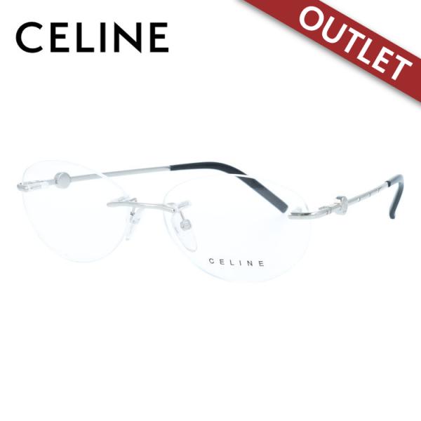 ●ブランドCELINE（セリーヌ）●品目メガネフレーム●型番VC1249S 579X 54サイズ●フィッティング調整可能ノーズパッド（クリングス）●シェイプオーバル●カラーリム：シルバー（艶あり）テンプル：シルバー（艶あり）サキセル：ブラッ...