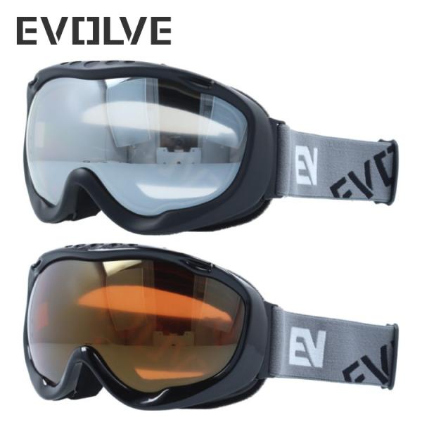 ブランド:EVOLVE（イヴァルヴ）品目:ゴーグル型番:EVG 6024フィッティング:アジアンフィットカラー:●1フレーム：マットブラック（艶なし）レンズ：クリア/シルバーミラー●2フレーム：シャイニーブラック（艶あり）レンズ：オレンジ/...