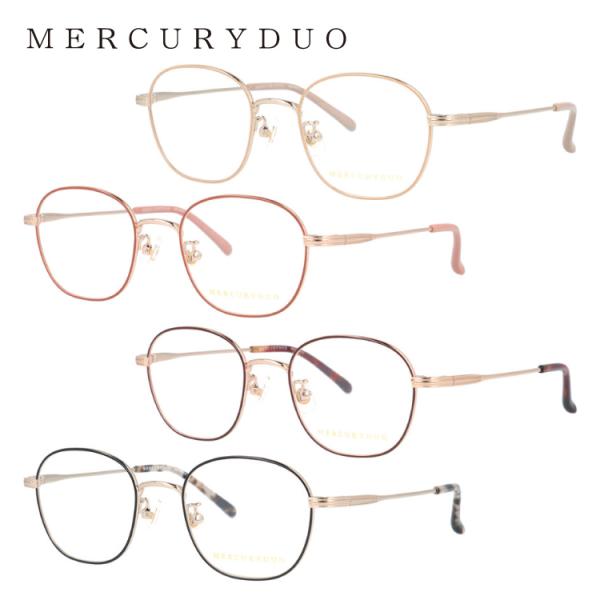 MERCURYDUO（マーキュリーデュオ） メガネ フレーム 伊達メガネ 度付き