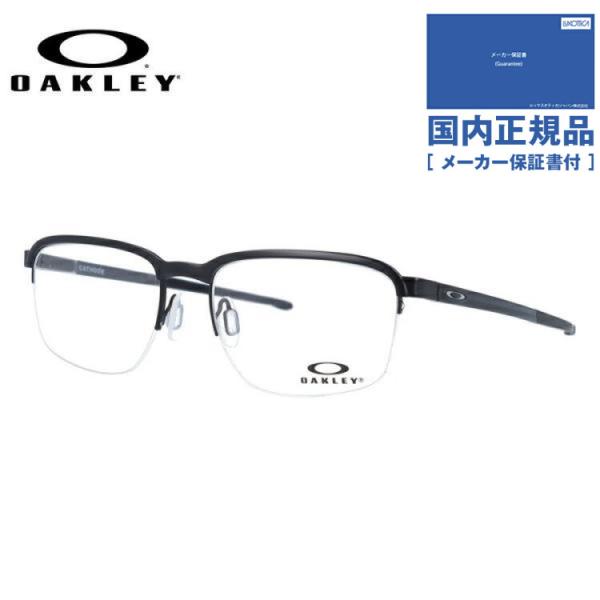 【ブランド】OAKLEY（オークリー）【品目】メガネフレーム【型番】CATHODE カソードOX3233-01 54【フィッティング】調整可能ノーズパッド（クリングス）【シェイプ】スクエア【カラー】フレーム：Satin Black（サテン ...