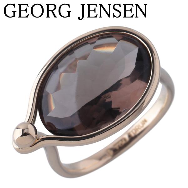 【ブランド名】ジョージジェンセン　GEORG JENSEN【商品名】トゥールン　トールン　TORUN　色石　リング　指輪【素材】750　K18　YG　イエローゴールド【サイズ】実寸約18号(リングの形状が特殊なためリング棒では計測出来ません...