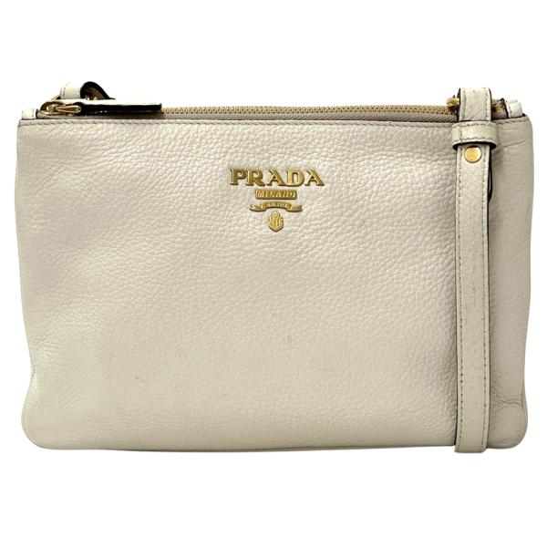 ブランド：プラダ 商品名：プラダ PRADA バッグ レディース ブランド  ショルダーバッグ レザー BIANCO ホワイト 1BH046 斜め掛け クロスボディ 型番：  1BH046 カラー：BIANCO   ホワイト 素材： レザー...